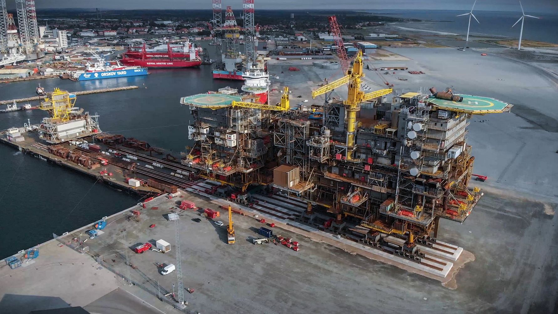 De gamle Tyra platforme er nu historie – hele 98,5% genbrugt ...