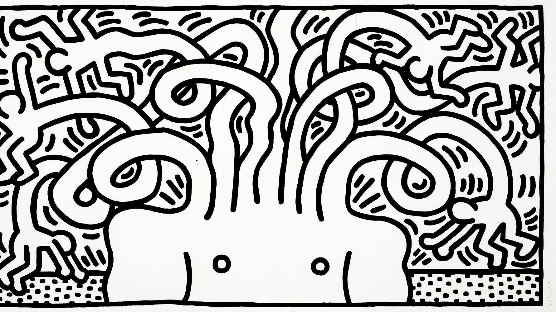 Street Artist, Pioneer and Activist – Keith Haring’s Biggest Graphic ...