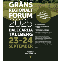 Gränsregionalt Forum 2025 Inbjudan 2 TGA.pdf | Länsstyrelsen i Dalarnas län